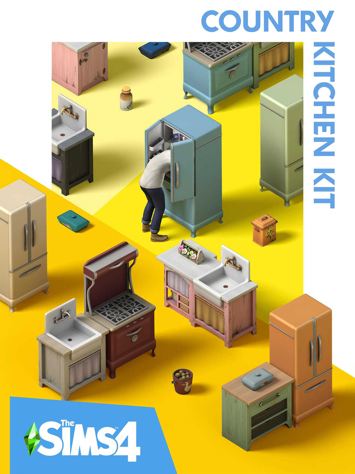 Buy The Sims 4: Country Kitchen Kit (2021) key for the best price 🏷️ ...