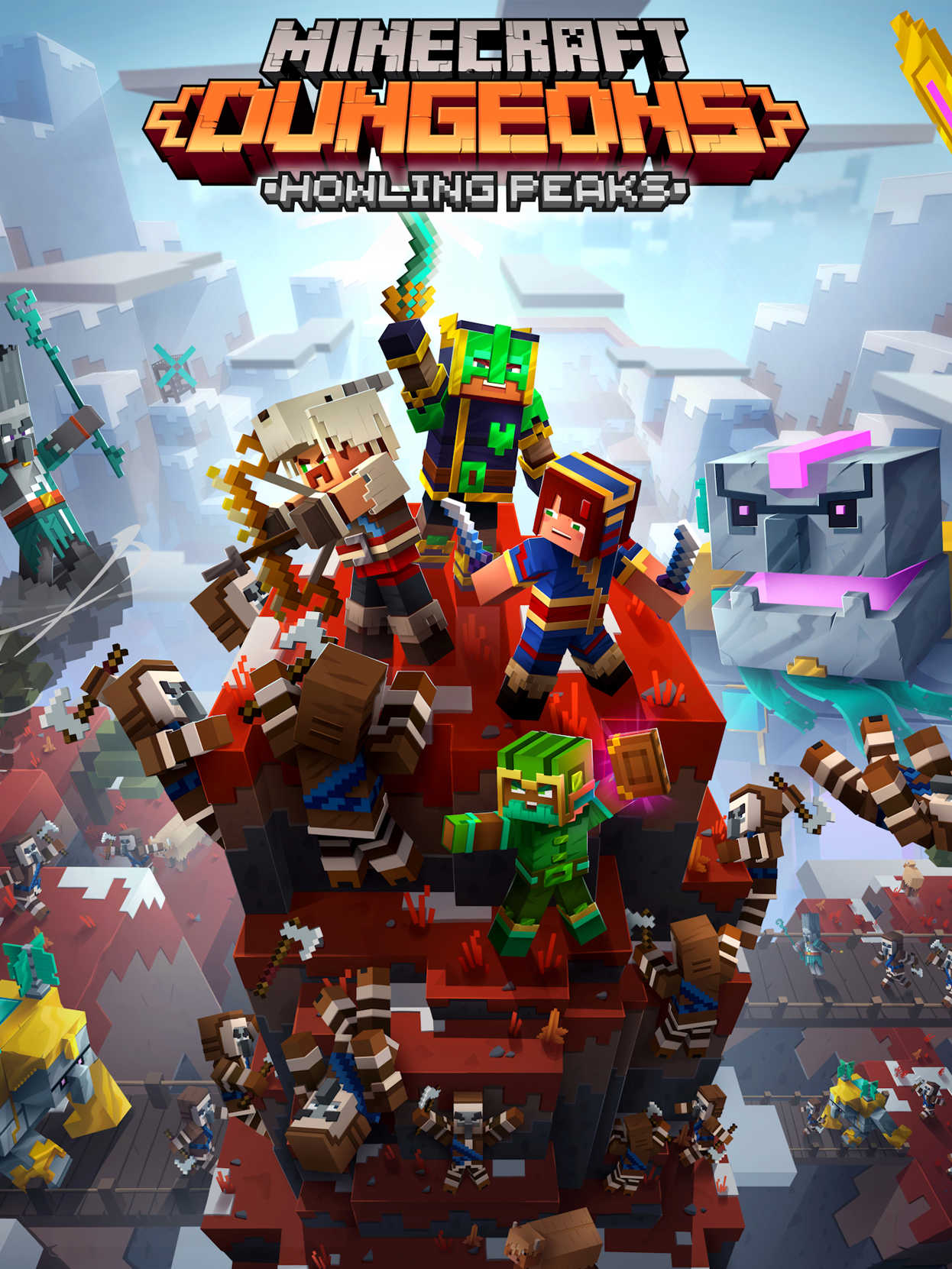 Buy Minecraft Dungeons: Howling Peaks (2020) key for the best price 🏷️ ...