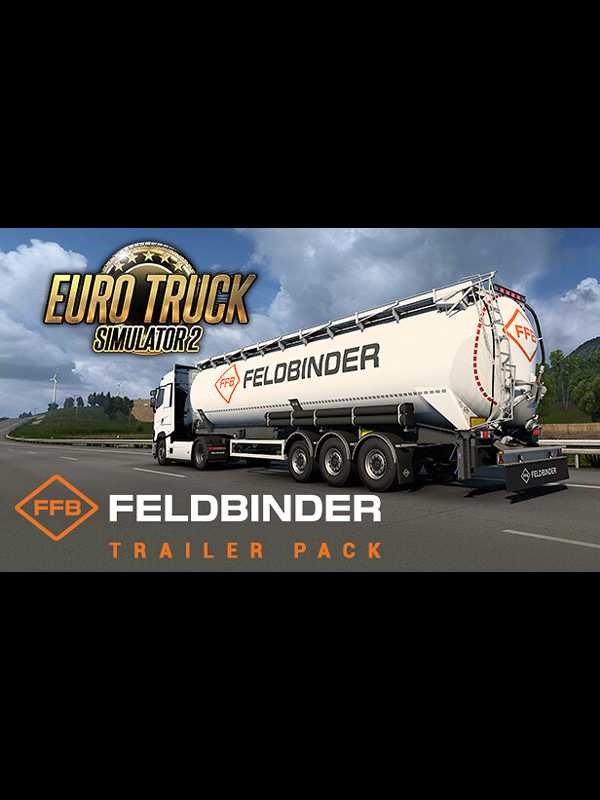 Buy Euro Truck Simulator 2: Feldbinder Trailer Pack (2022) key for the ...