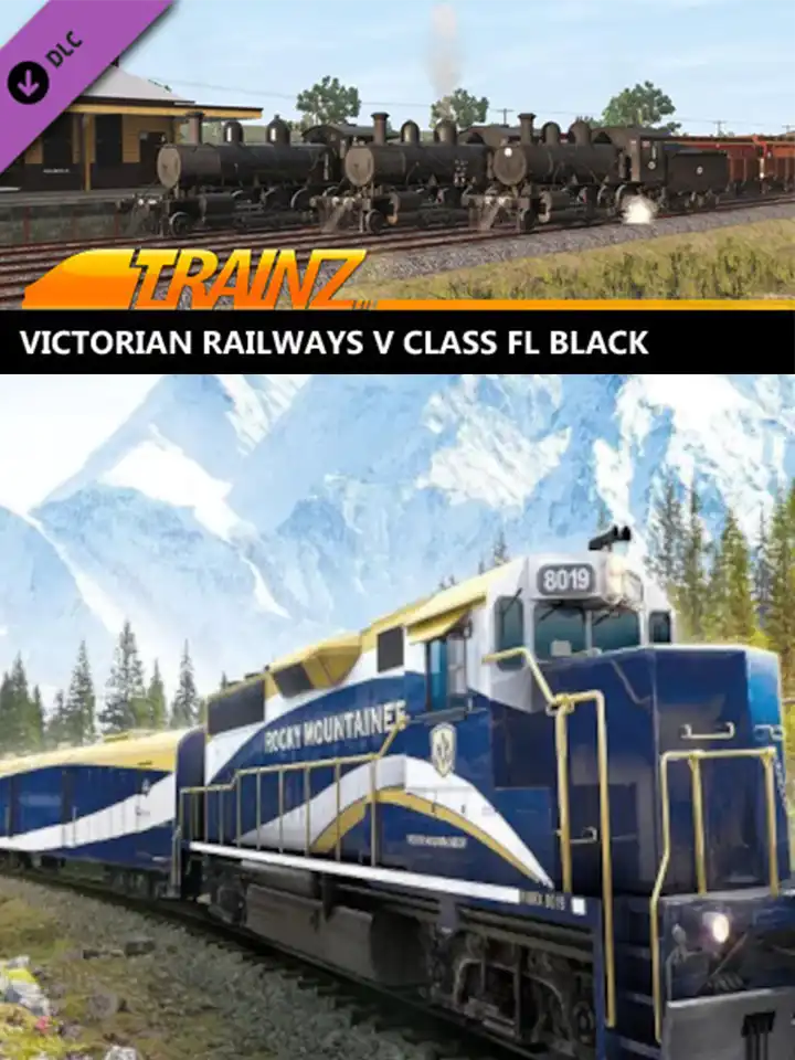Buy Trainz Railroad Simulator 2019: Victorian Railways V Class FL Black ...