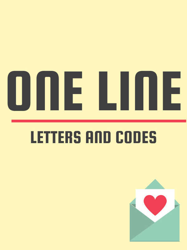 Buy One Line: Letters and Codes (2022) key for the best price 🏷️ ...